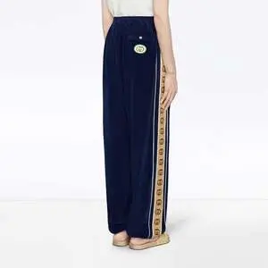 Gucci Velour Taped Oversized Track Pant
