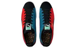 PUMA Suede Classic 21 Sneakers - Black/red/blue