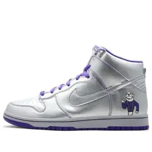 Nike Dunk High Premium 'dinosaur Jr. Sneakers - Silver