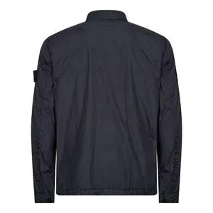 Stone Island Zip Up Jacket With Compass Patch