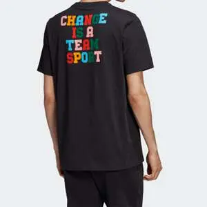 Adidas Change Is A Team Sport Tee - Black