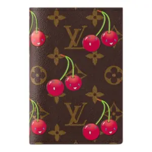 LOUIS VUITTON Louis Vuitton X Takashi Murakami Cherry Passport Cover 'brown Monogram' Brown Monogram