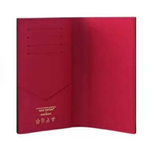 LOUIS VUITTON X Takashi Murakami Cherry Passport Cover - Brown Monogram