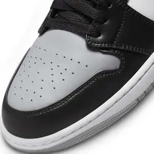 JORDAN 1 Low "shadow Toe" Sneakers - Black/grey