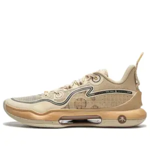 LI-NING Li-Ning Yushuai Evolution Low 'Wooden Ox' ABAS161-25 Sneakers Beige/black
