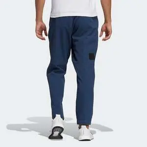 Adidas Series Wj Pnt Denim Training Sports Long Pants Blue - Navy