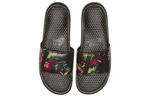Nike Benassi Jdi Print Slide - Black