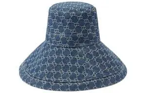 Gucci Eco Washed Denim Bucket Hat - Blue