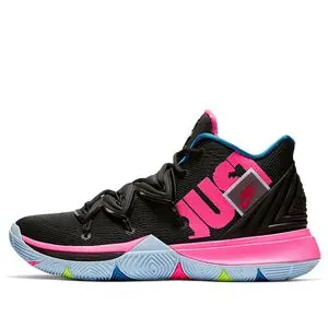 Nike Nike Kyrie 5 "Just Do It" Athletic Sneakers Black/volt-hyper Pink