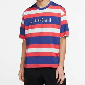 JORDAN Sport Dna Hbr Multicolor Stripe Short Sleeve T-shirt - Multi-color