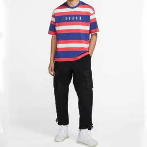JORDAN Sport Dna Hbr Multicolor Stripe Short Sleeve T-shirt - Multi-color