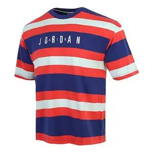 JORDAN Sport Dna Hbr Multicolor Stripe Short Sleeve T-shirt - Multi-color
