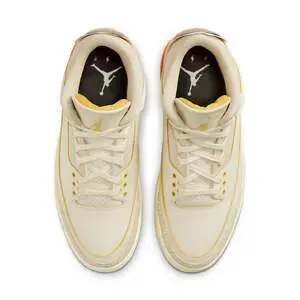 JORDAN 3 Retro Sp X J Balvin Medellin Sunset Sneakers - Beige/orange