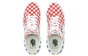 VANS Sk8-hi High Top Sneakers - Redyellowblue