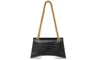Balenciaga Crush Small Chain Bag - Black