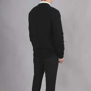 Play Comme Des Garcon Small Heart Cardigan - Black
