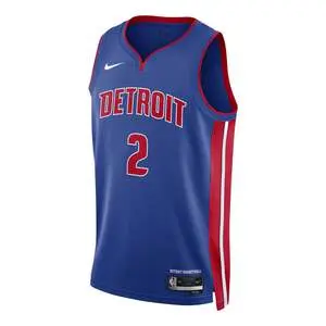 Nike Nba Detroit Pistons 2022/23 Icon Edition Swingman Jersey 'cade Cunningham - Rush Blue