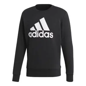 Adidas Logo Crewneck Sweatshirt - Black