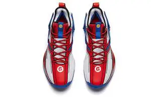 ANTA Gh3 Athletic Sneakers - White/blue/red