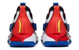 ANTA Gh3 Athletic Sneakers - White/blue/red