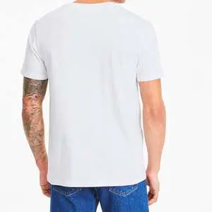 PUMA Graphic Box Logo Printed Short Sleeve Tee