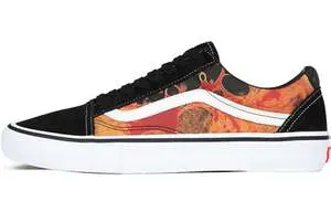 VANS Andres Serrano X Supreme X Old Skool 'blood And Semen - Black