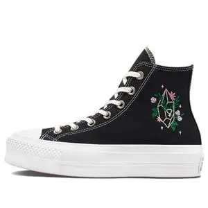CONVERSE Converse Chuck Taylor All Star Lift High Top Sneakers Black/white