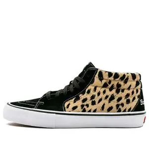 VANS Supreme X Sk8-mid Pro 'cheetah Velvet - Black