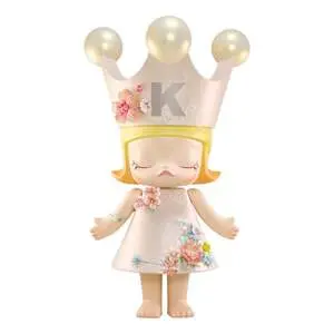 POP MART Mega Royal Molly Velvet Flowers 400% Collectible Figure - Multi-color