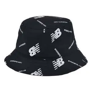 NEW BALANCE Logo Bucket Hat - Black