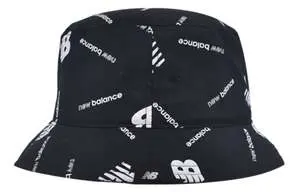 NEW BALANCE Logo Bucket Hat - Black