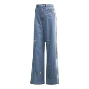Adidas Fiorucci X Wide Leg Denim Track Pants
