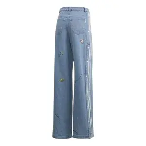 Adidas Fiorucci X Wide Leg Denim Track Pants