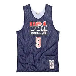 Mitchell & Ness Michael Jordan Usa Basketball Jersey - Navy Blue