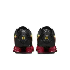 Nike Shox Tl Athletic Sneakers - Black/black/volt