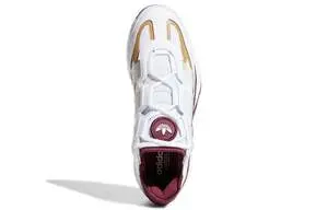 Adidas Originals Niteball Retro Basketball Sneakers - White/red