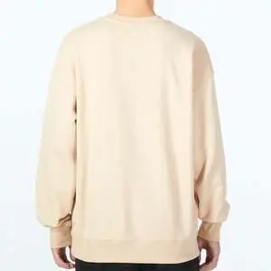 PUMA Team Crew Logo Sweatshirt - Beige/black
