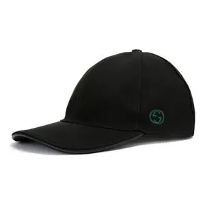 Gucci Embroidered Baseball Cap - Black