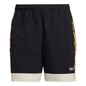 Adidas Originals Stripe Detail Sports Shorts - Black
