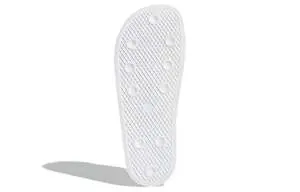 Adidas Originals Adilette Slides - White/blue