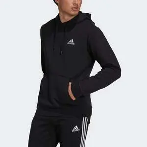 Adidas Feelcozy Hooded Sweatshirt With Logo Detail