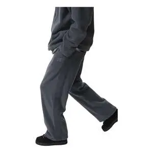 Uniqlo Needles Wide Fleece Pants - Dark Grey