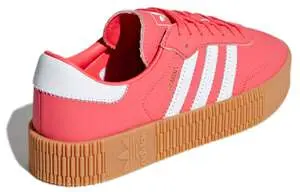 Adidas Sambarose Platform Sneakers - Pinkred/white