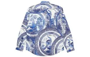 PALACE Ss22 China Plate Shirt - Navy