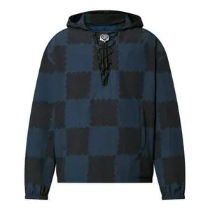 LOUIS VUITTON X Nigo2 Crossover Lv2 Ss22 Grid Drawstring Hoodie