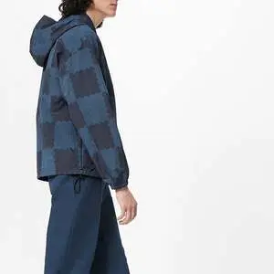 LOUIS VUITTON X Nigo2 Crossover Lv2 Ss22 Grid Drawstring Hoodie