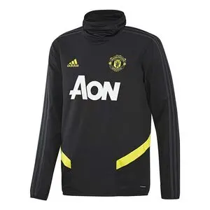 Adidas Manchester United Fc 19/20 Training Top - Black