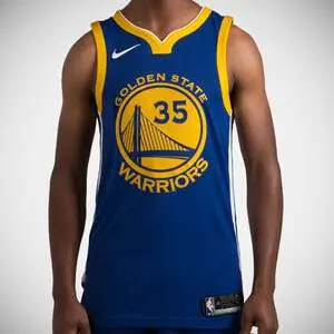 Nike Kevin Durant Golden State Warriors Icon Edition Authentic Basketball Jersey
