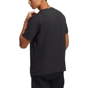 Adidas Solid Color Logo Round Neck Short Sleeve T-shirt - Multi-color