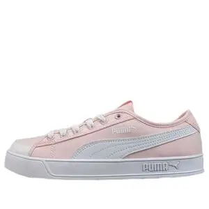 PUMA Smash V2 Vulc Cv Canvas Low Top Sneakers - Pink
